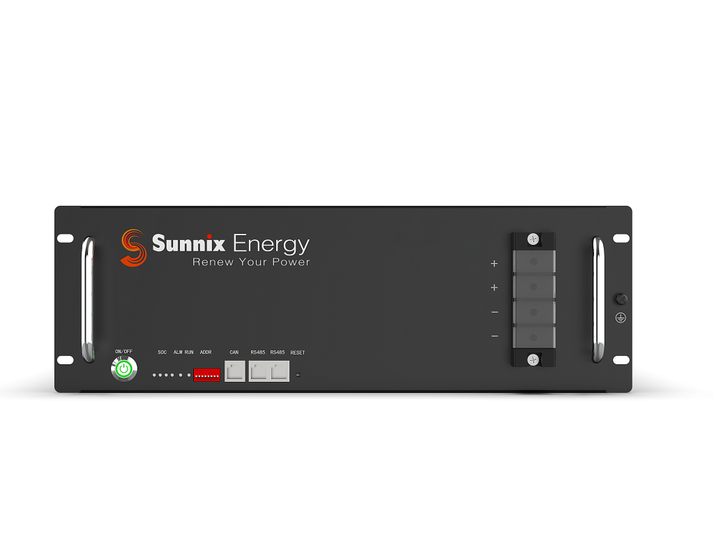 Pin lưu trữ điện mặt trời lithium Sunnix SNE-ES G5.0 – 48V 100AH