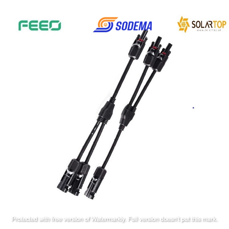 Đầu nối Jack MC4 nhánh chữ Y hãng FEEO - Sodema